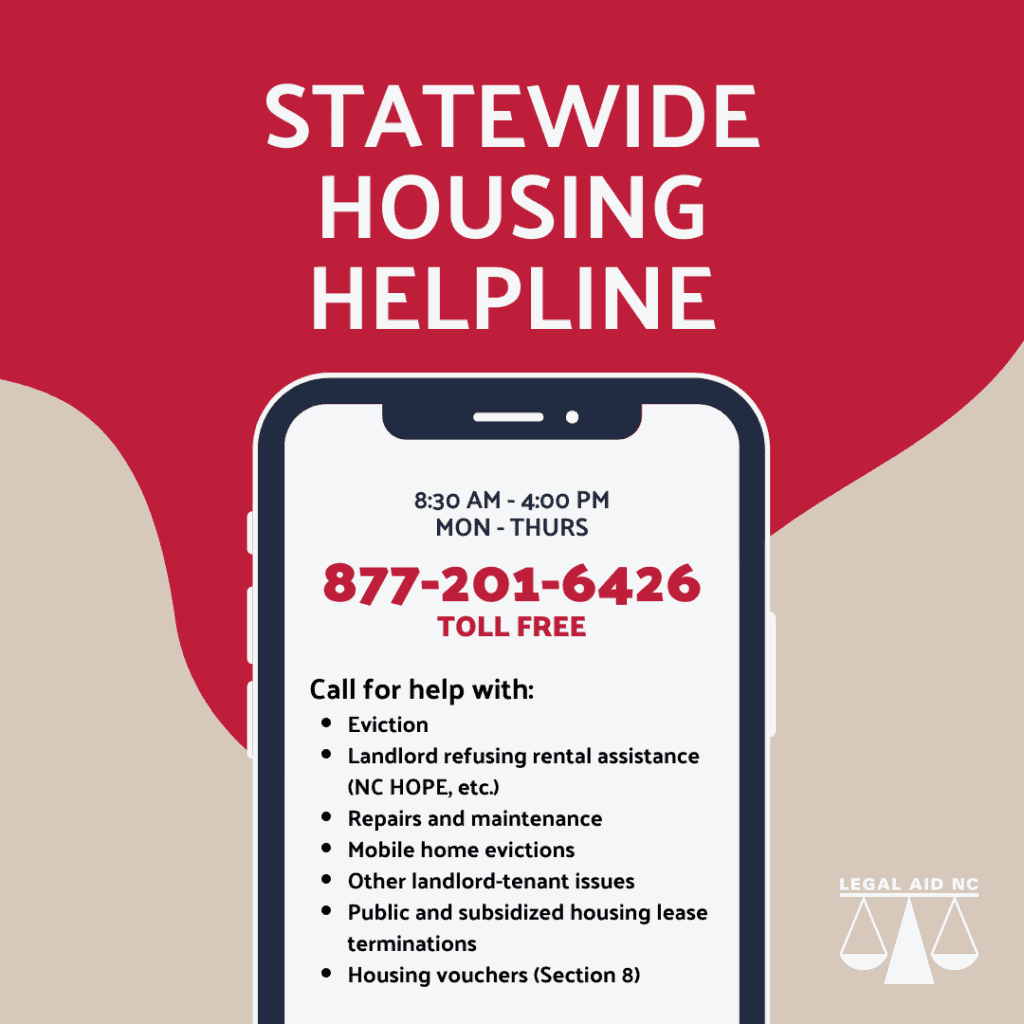 Durham Eviction Diversion Program - Legal Aid of North Carolina