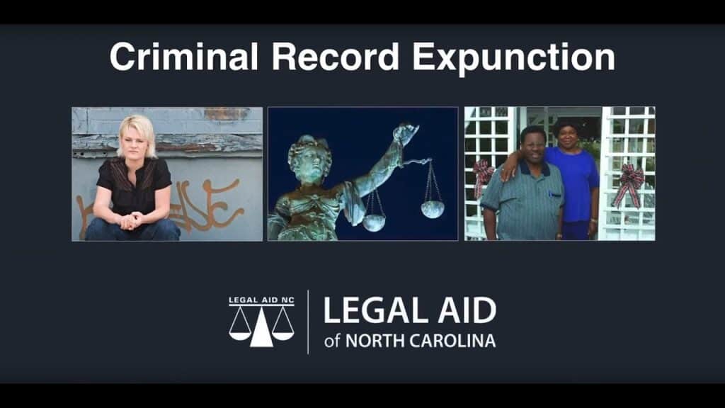 Criminal Record Expunction - Legal Aid of North Carolina