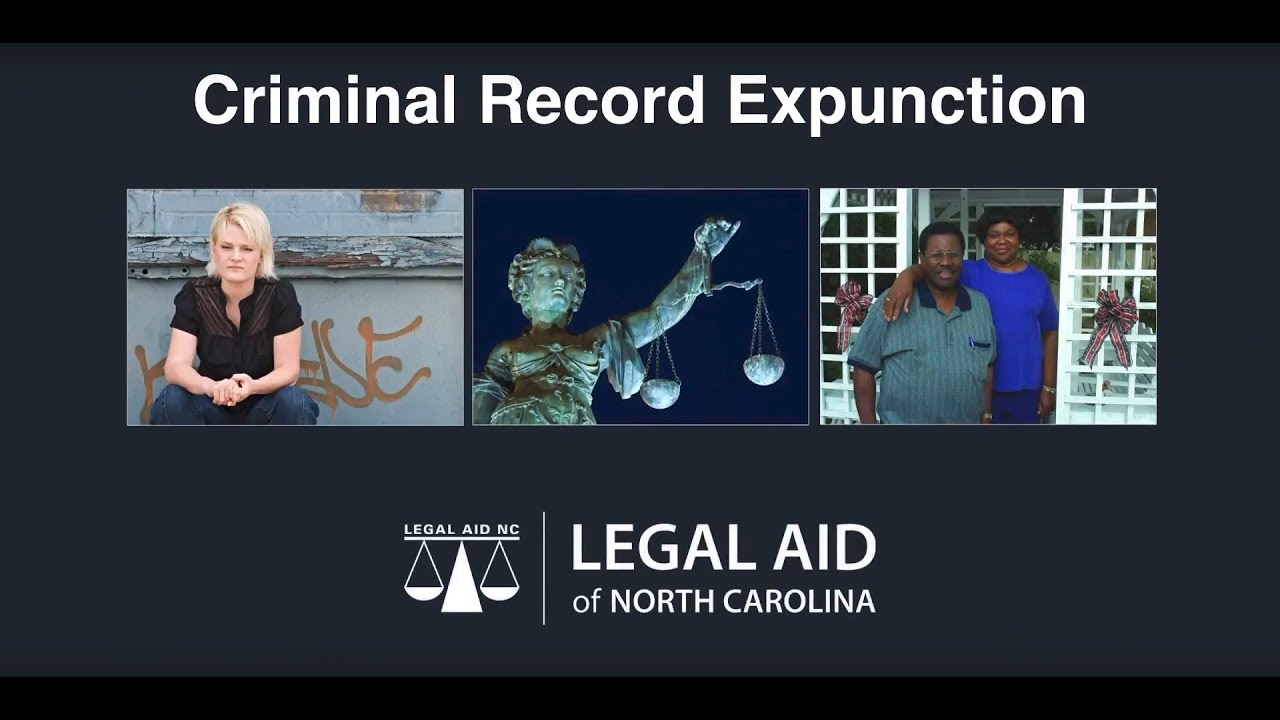 Criminal Record Expunction - Legal Aid of North Carolina